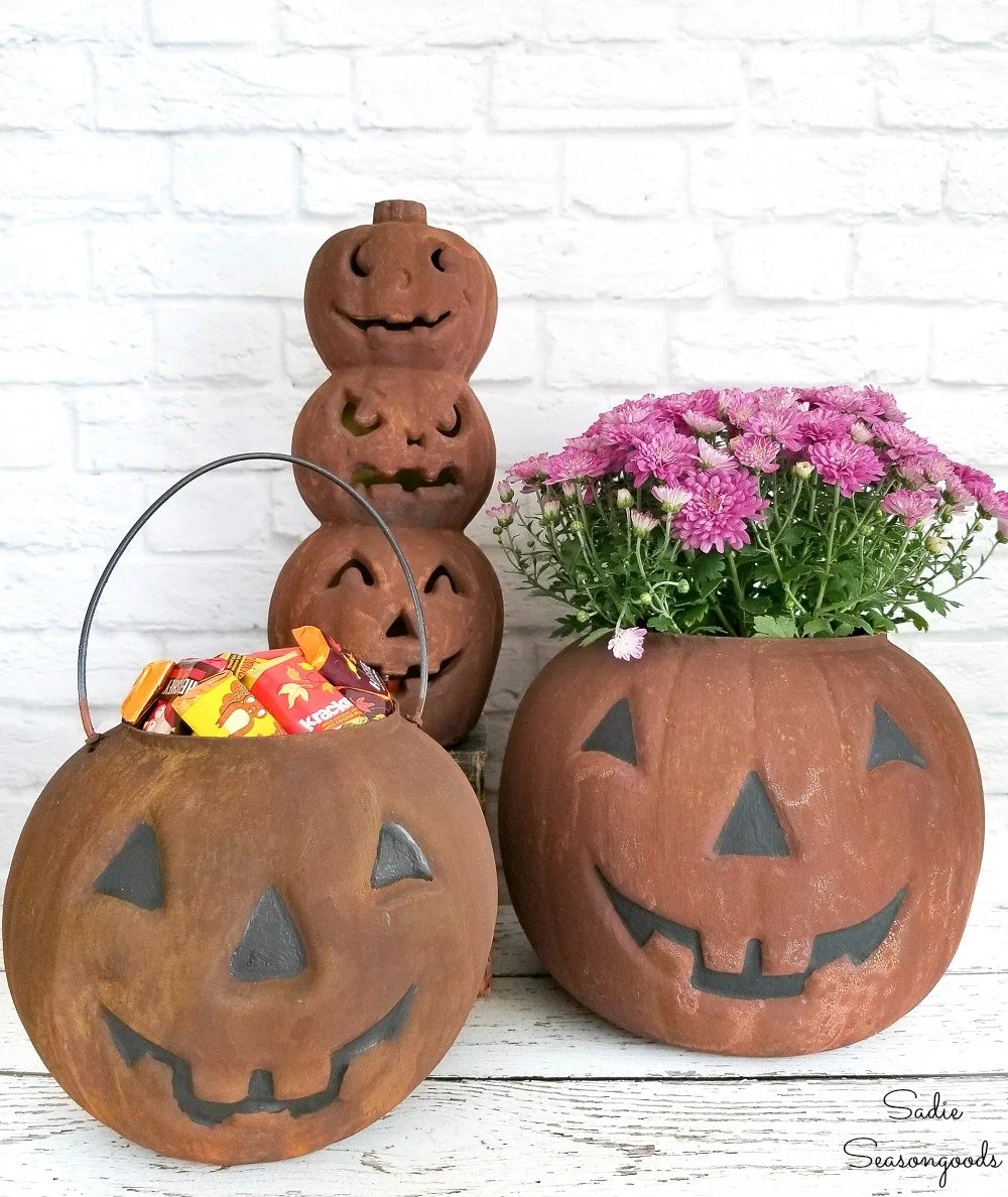 10 ideas to make cheap plastic pumpkins look classy and expensive — Sum ...