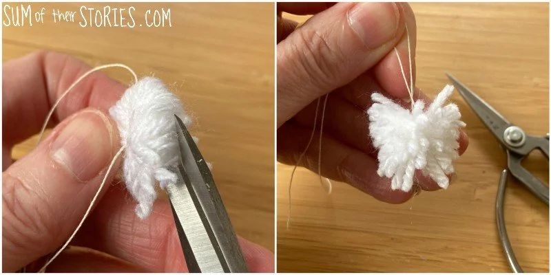 3 Ways to Make Pom Poms without a Pom Pom Maker — Sum of their Stories ...