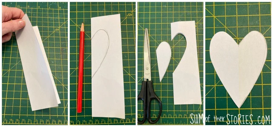 How to sew a Scrap Felt Heart — Sum of their Stories Craft Blog