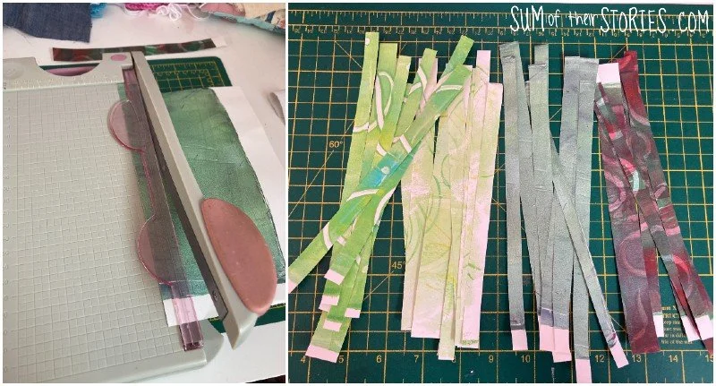 Woven Paper Greeting Cards — Sum of their Stories Craft Blog