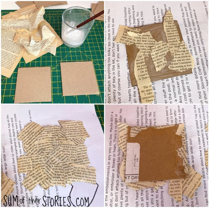 Mini Art Bird Collage Tutorial — Sum of their Stories Craft Blog