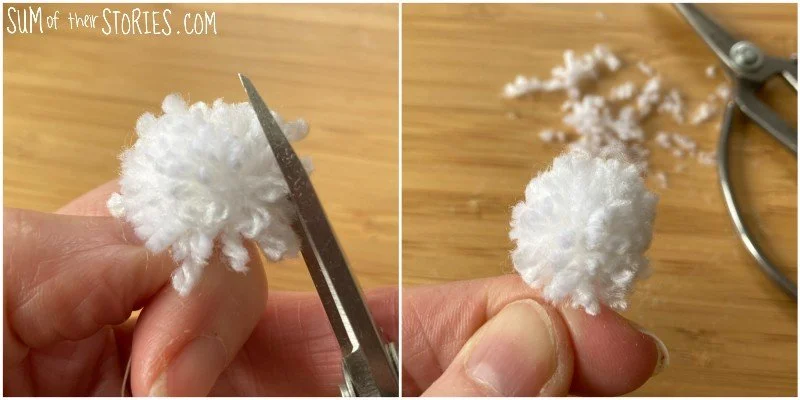 3 Ways to Make Pom Poms without a Pom Pom Maker — Sum of their Stories ...