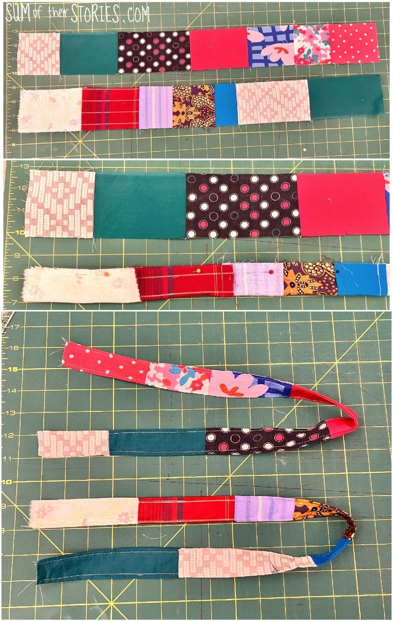 2 Ways to Make Tote Bags with Scrap Fabric and Net — Sum of their ...