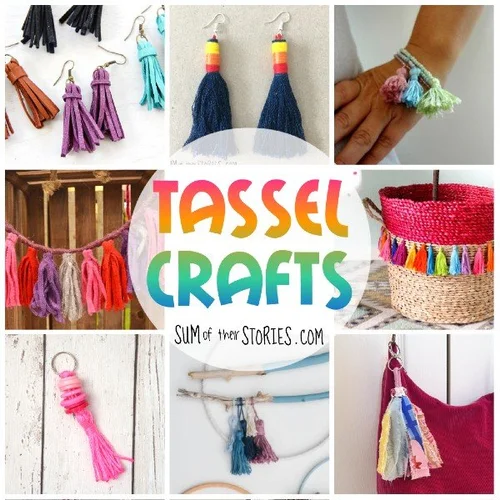 Tassel crafts — Sum of their Stories Craft Blog