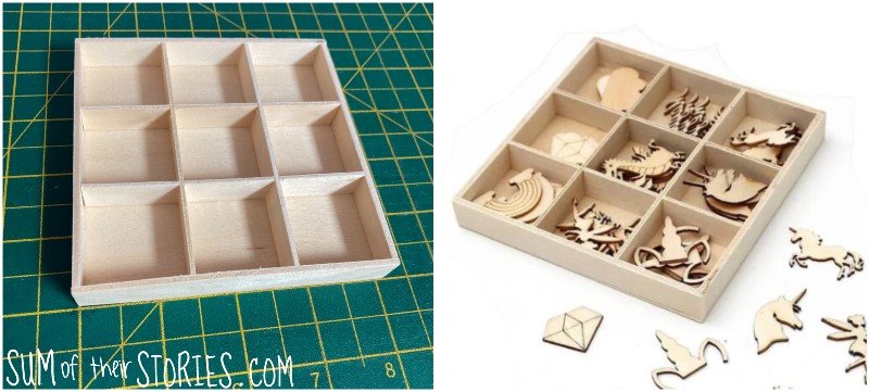 Upcycled Sewing Ephemera Shadow Box — Sum of their Stories Craft Blog