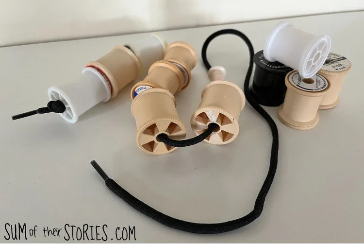 What to do with empty plastic thread spools — Sum of their Stories ...