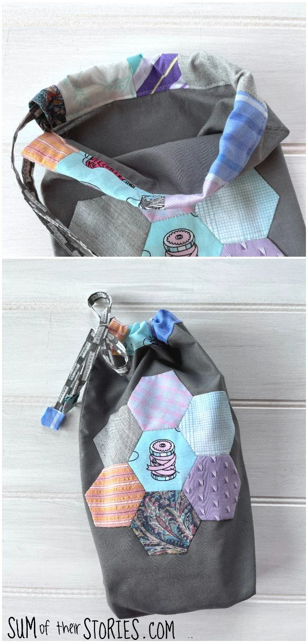 How to Upgrade and Upcycle a Plain Cloth Packaging Bag — Sum of their ...