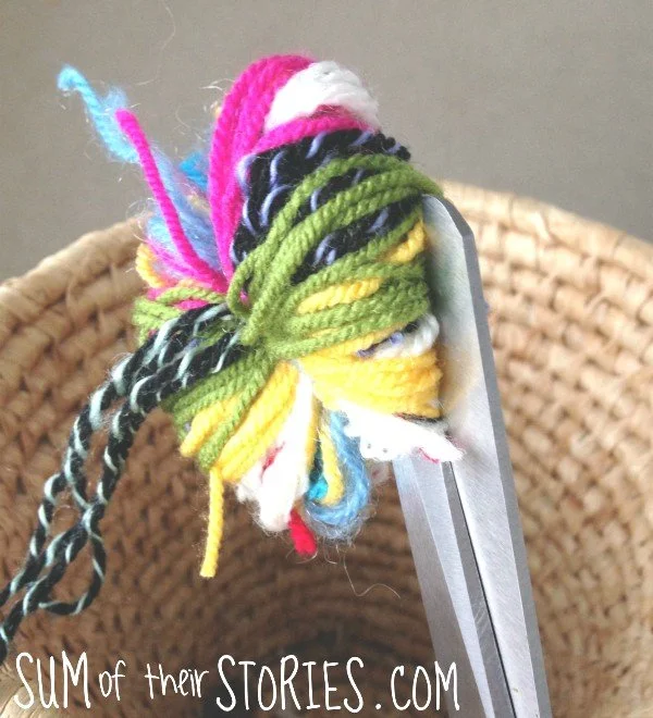 3 Ways to Make Pom Poms without a Pom Pom Maker — Sum of their Stories ...