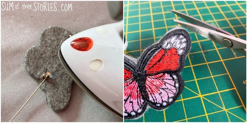 How to turn an embroidered patch into a brooch — Sum of their Stories ...