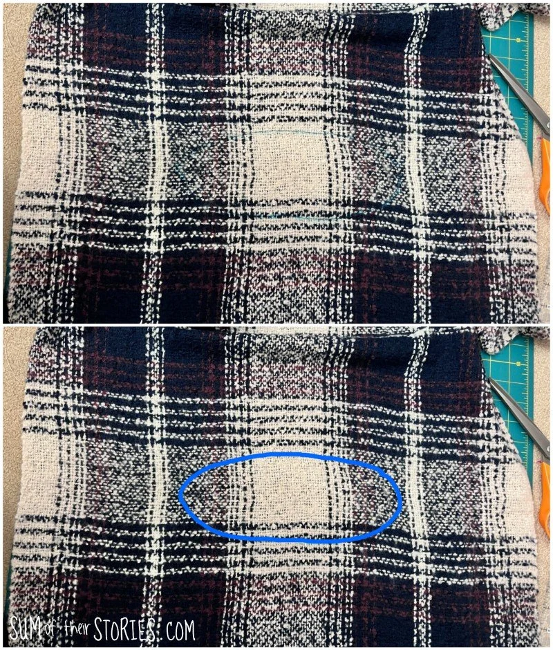 How to turn a Scarf into a Sweater Vest — Sum of their Stories Craft Blog