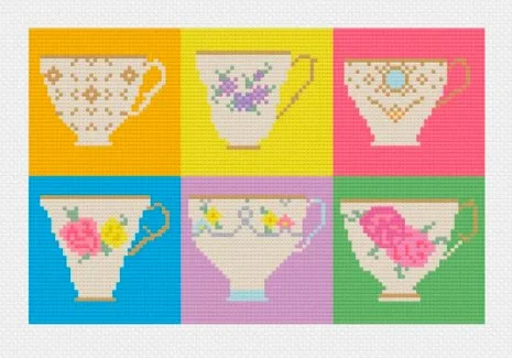 Beautiful Embroidery Patterns for Tea Lovers — Sum of their Stories ...
