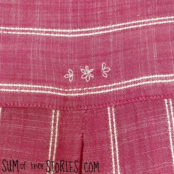 How to fix small holes in clothes with visible mending — Sum of their ...