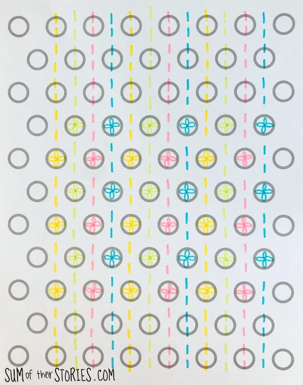 Polka Dot Embroidered Tote Bag — Sum of their Stories Craft Blog