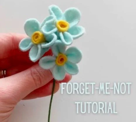 Beautiful Forget Me Not Crafts — Sum of their Stories Craft Blog