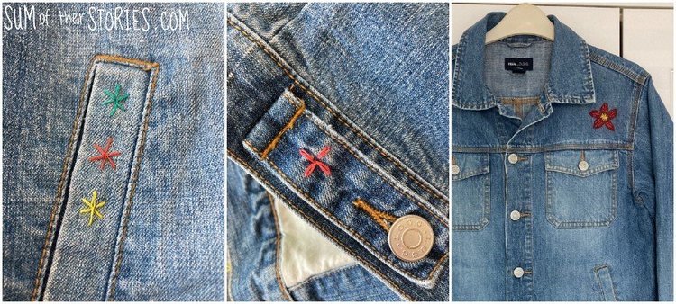 How to give a Denim Jacket a fresh new look — Sum of their Stories ...
