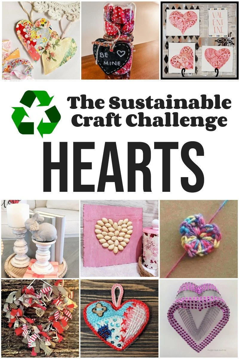 Hanging Hearts made from Scrappy Fabric — Sum of their Stories Craft Blog