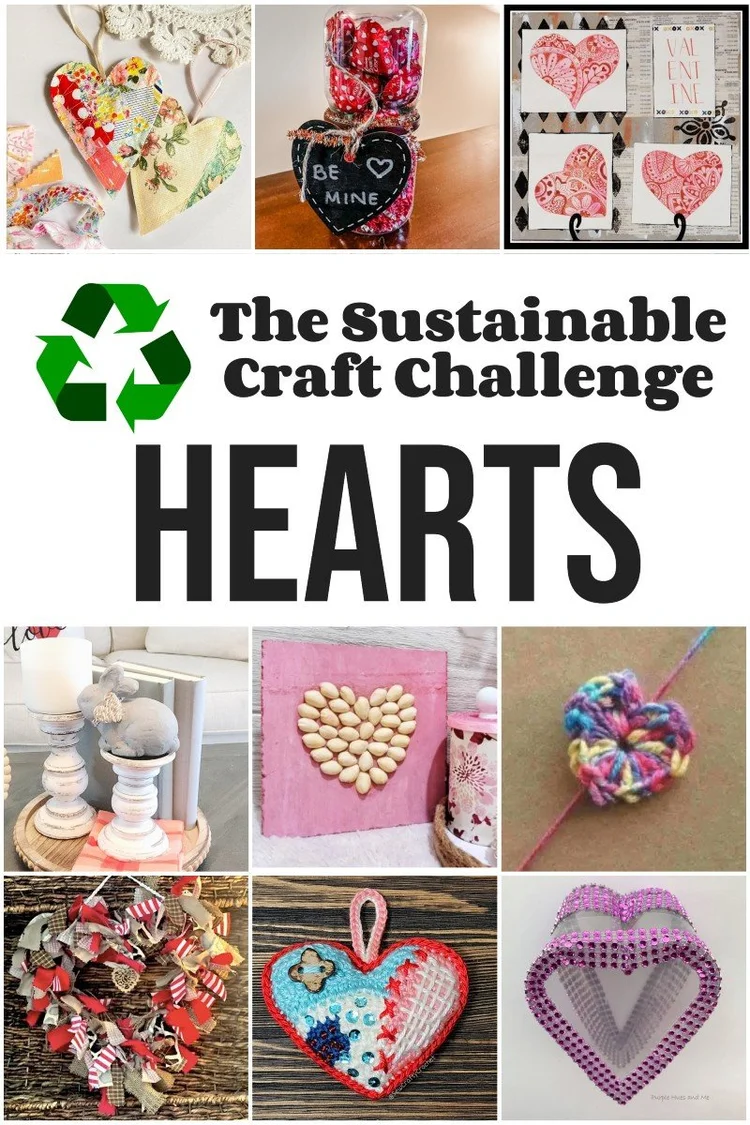 Hanging Hearts made from Scrappy Fabric — Sum of their Stories Craft Blog