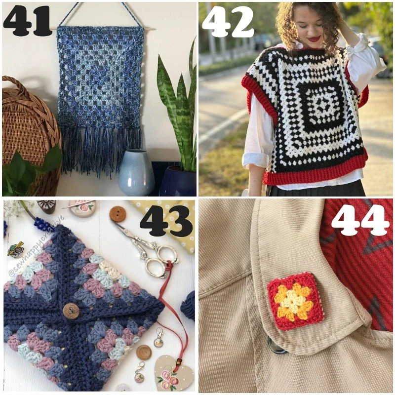 Brilliant things to make with Granny Squares — Sum of their Stories ...