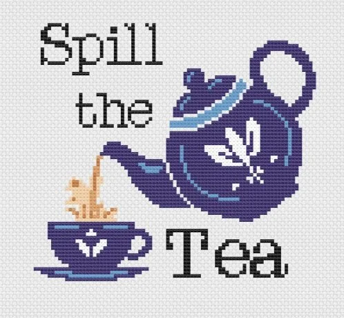 Beautiful Embroidery Patterns for Tea Lovers — Sum of their Stories ...