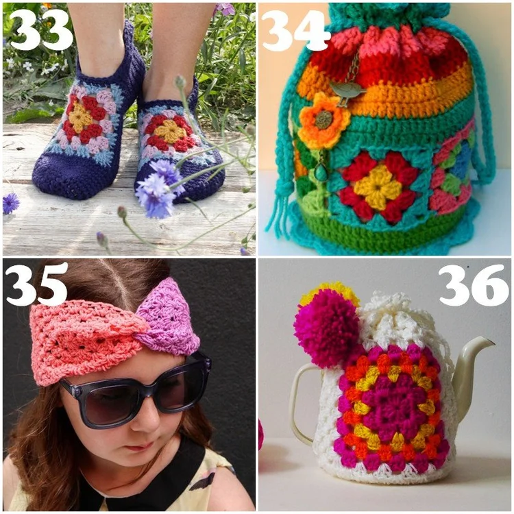 Brilliant things to make with Granny Squares — Sum of their Stories ...