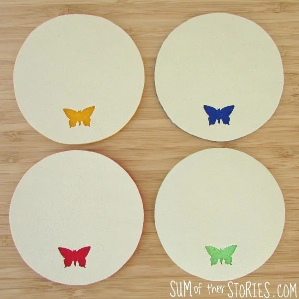 DIY Cut Out Coasters plus craft fails — Sum of their Stories Craft Blog