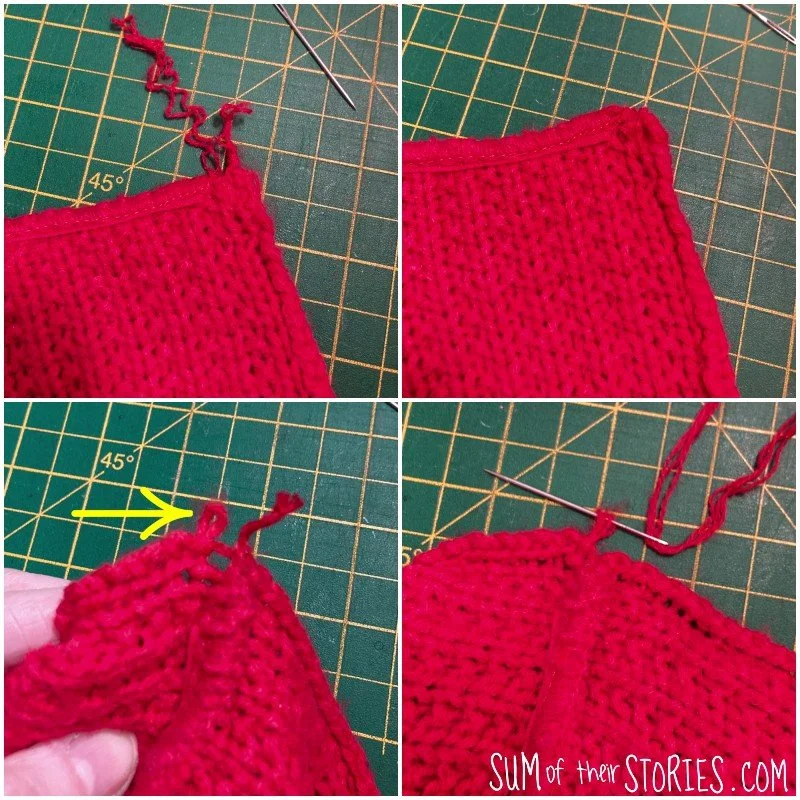 Sweater to Sweater Vest Refashion — Sum of their Stories Craft Blog