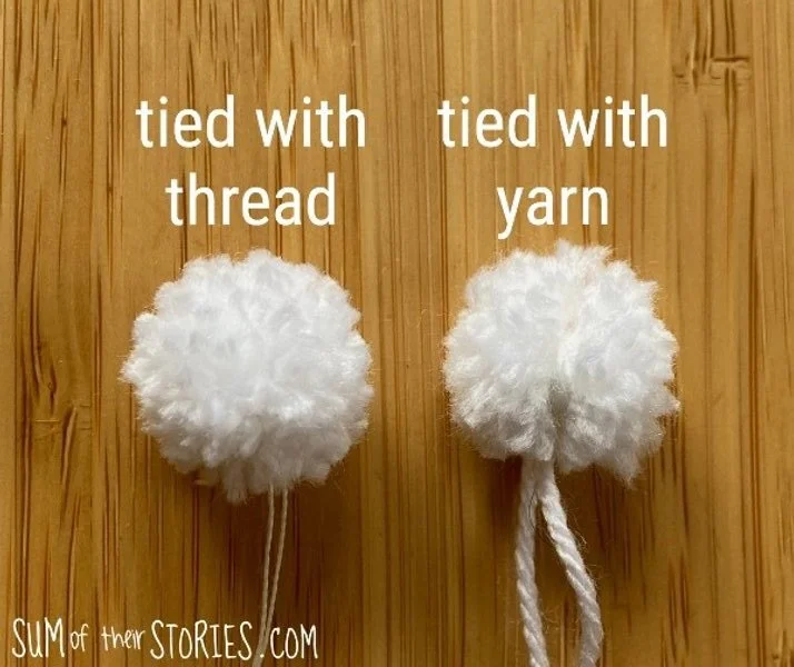 3 Ways to Make Pom Poms without a Pom Pom Maker — Sum of their Stories ...