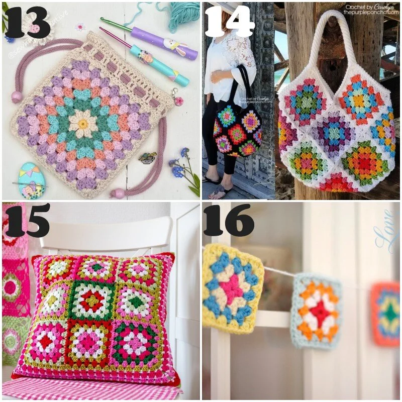 Brilliant things to make with Granny Squares — Sum of their Stories ...