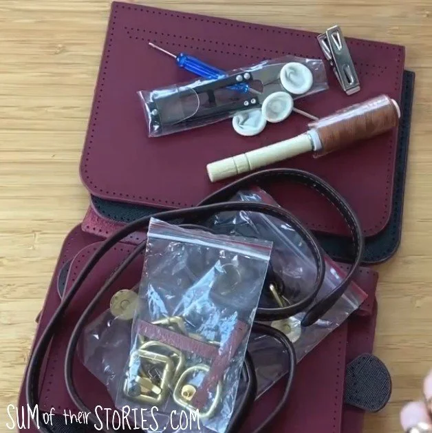 Babylon Leather Bag Kit Review — Sum of their Stories Craft Blog