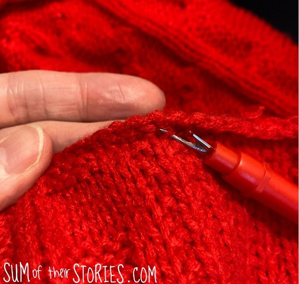 Sweater to Sweater Vest Refashion — Sum of their Stories Craft Blog