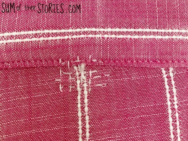 How to fix small holes in clothes with visible mending — Sum of their ...