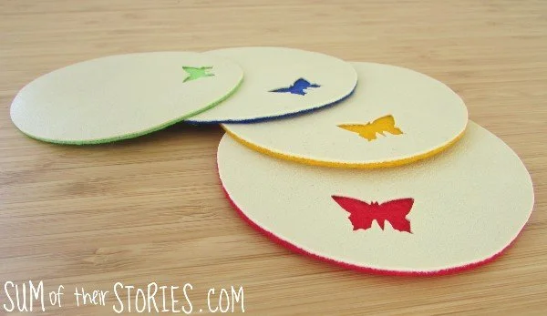 DIY Cut Out Coasters plus craft fails — Sum of their Stories Craft Blog