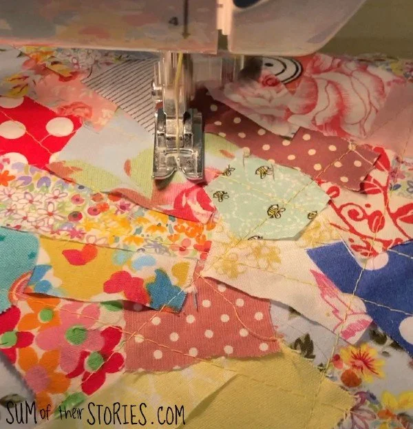 How to make beautiful useable cloth from tiny fabric scraps — Sum of ...