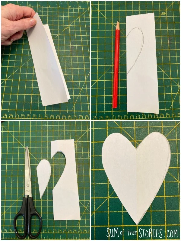 Hanging Hearts made from Scrappy Fabric — Sum of their Stories Craft Blog