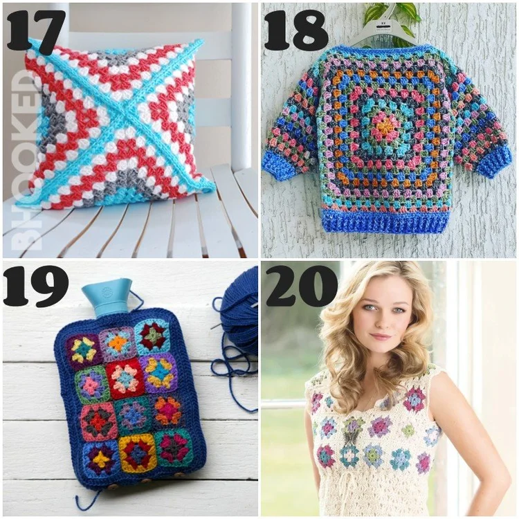 Brilliant things to make with Granny Squares — Sum of their Stories ...