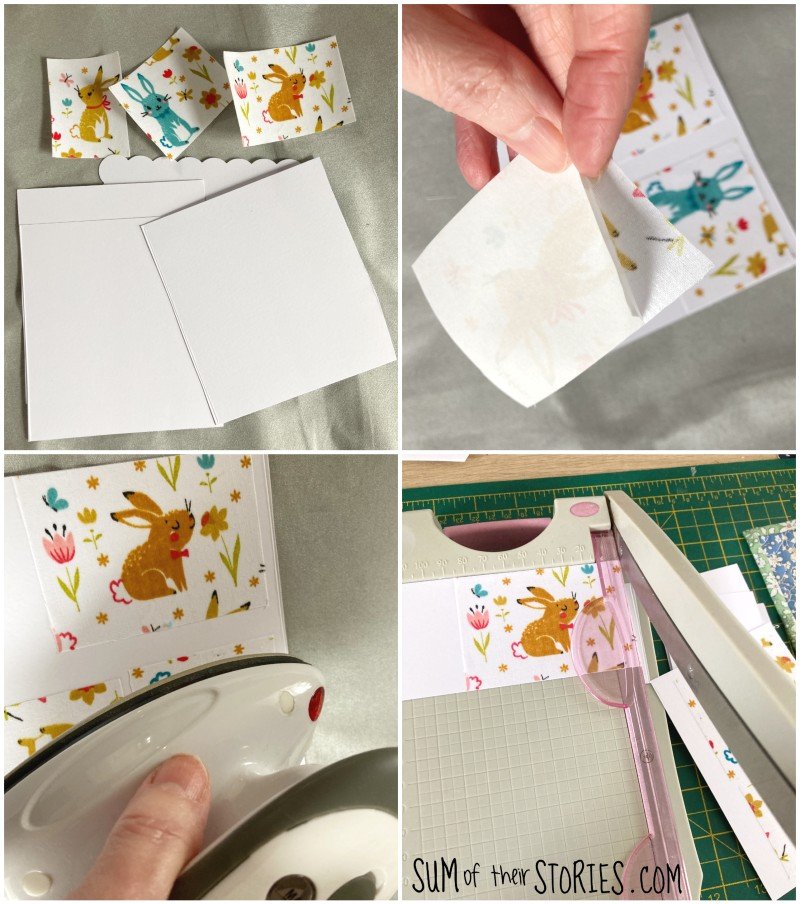 Fabric Easter Greeting Card DIY — Sum of their Stories Craft Blog