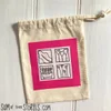 Promotional Drawstring Bag No Sew Upcycle — Sum of their Stories Craft Blog