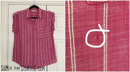 How to fix small holes in clothes with visible mending — Sum of their ...