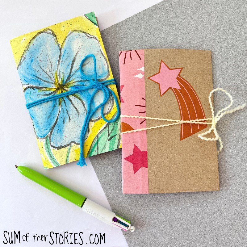 Simplified Junk Journal from Recycled Materials — Sum of their Stories ...