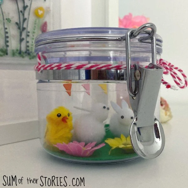 Upcycled Jar Spring Terrarium — Sum of their Stories Craft Blog
