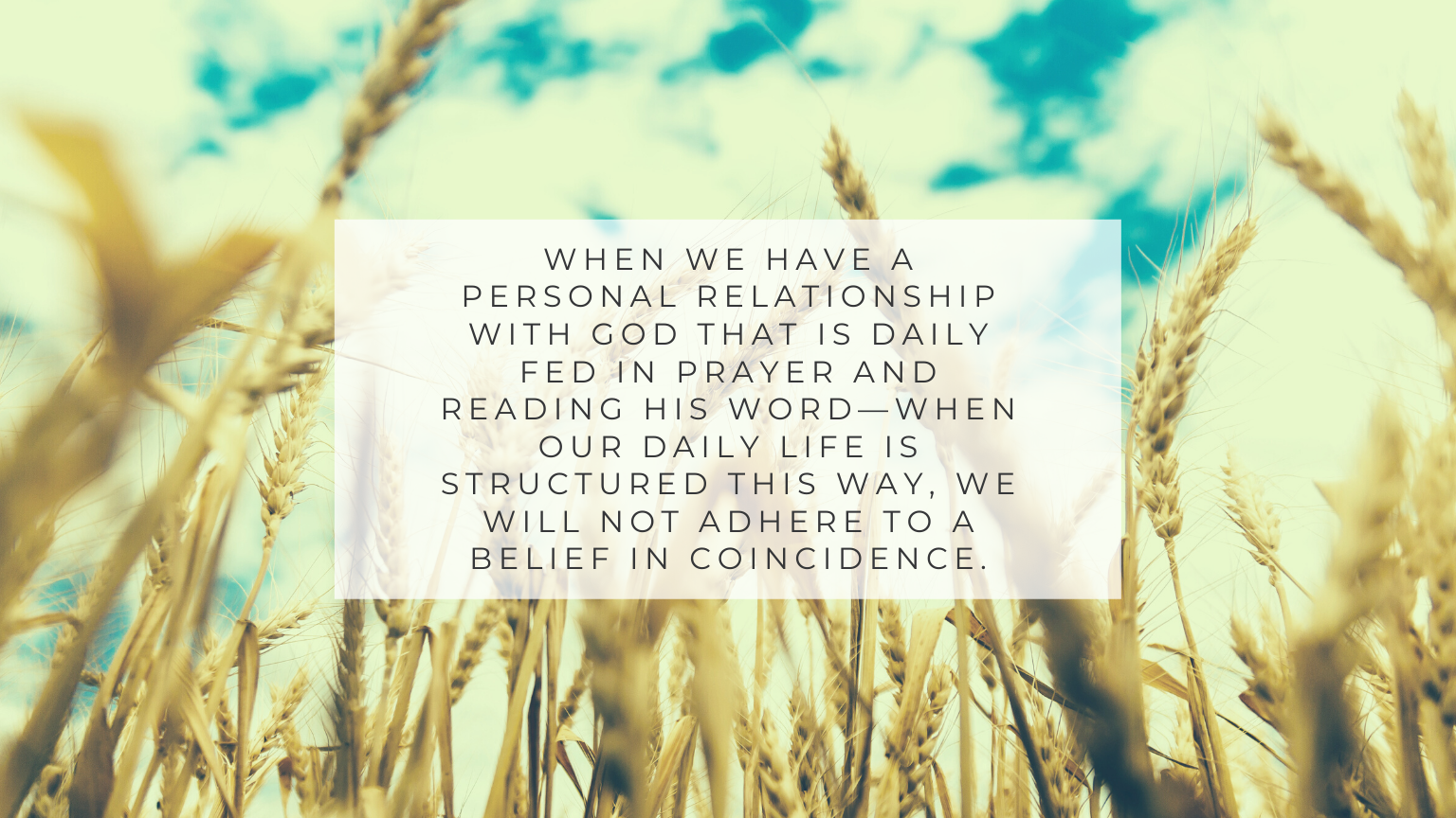 Day 12: I Don’t Believe In Coincidence (Ruth 2:2-3) — David J. Collum