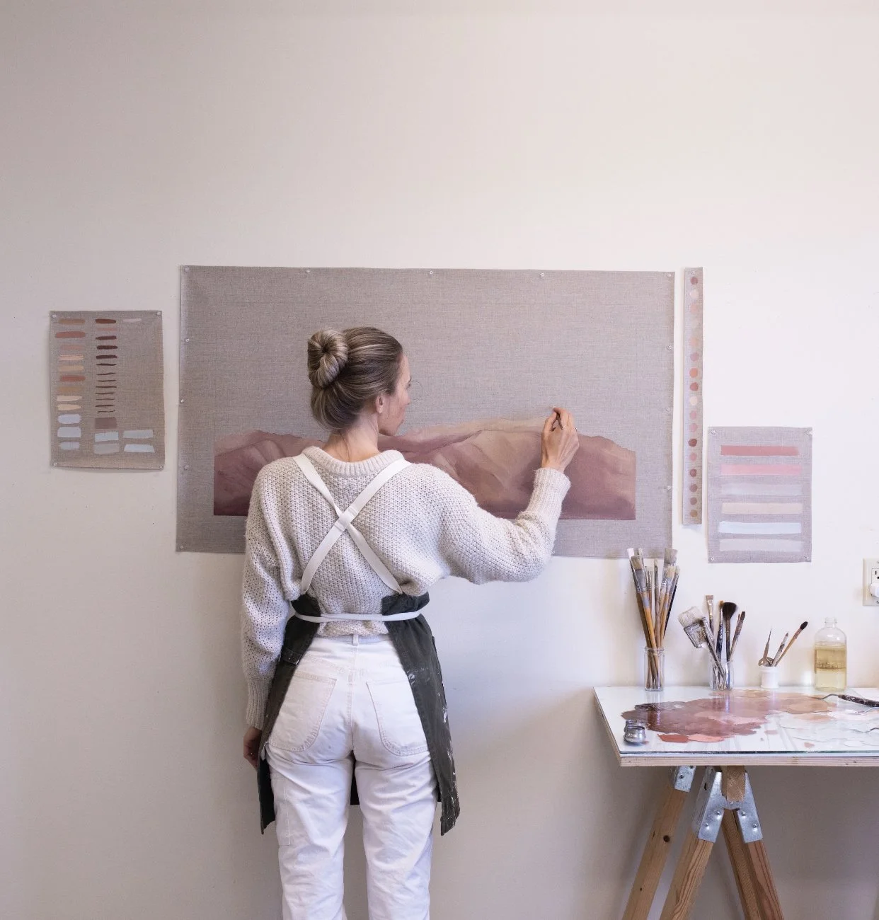 STELLA MARIA BAER earth & mineral pigment painter — WILD PIGMENT PROJECT