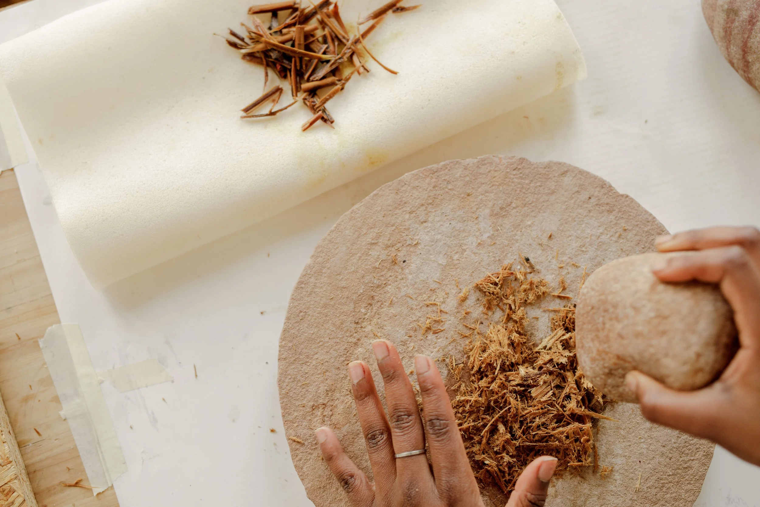 YASUNA IMAN paper, maple & rust — WILD PIGMENT PROJECT