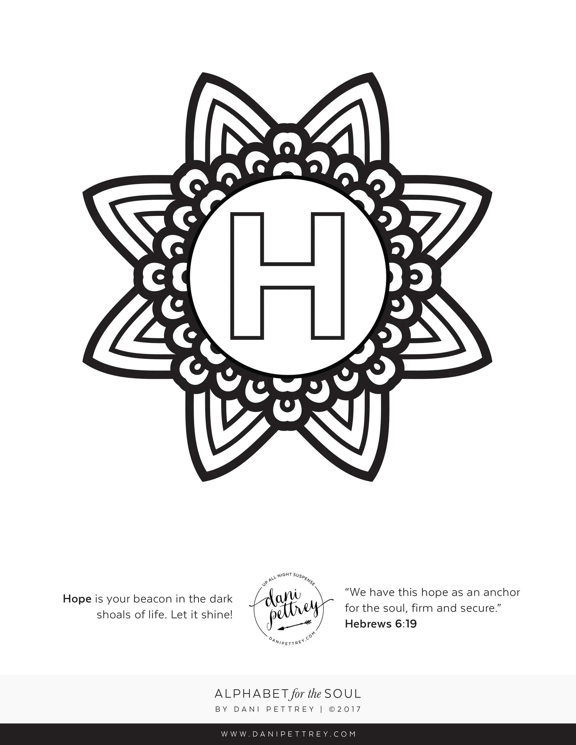 Alphabet for the Soul-H is for Hope - Dani Pettrey