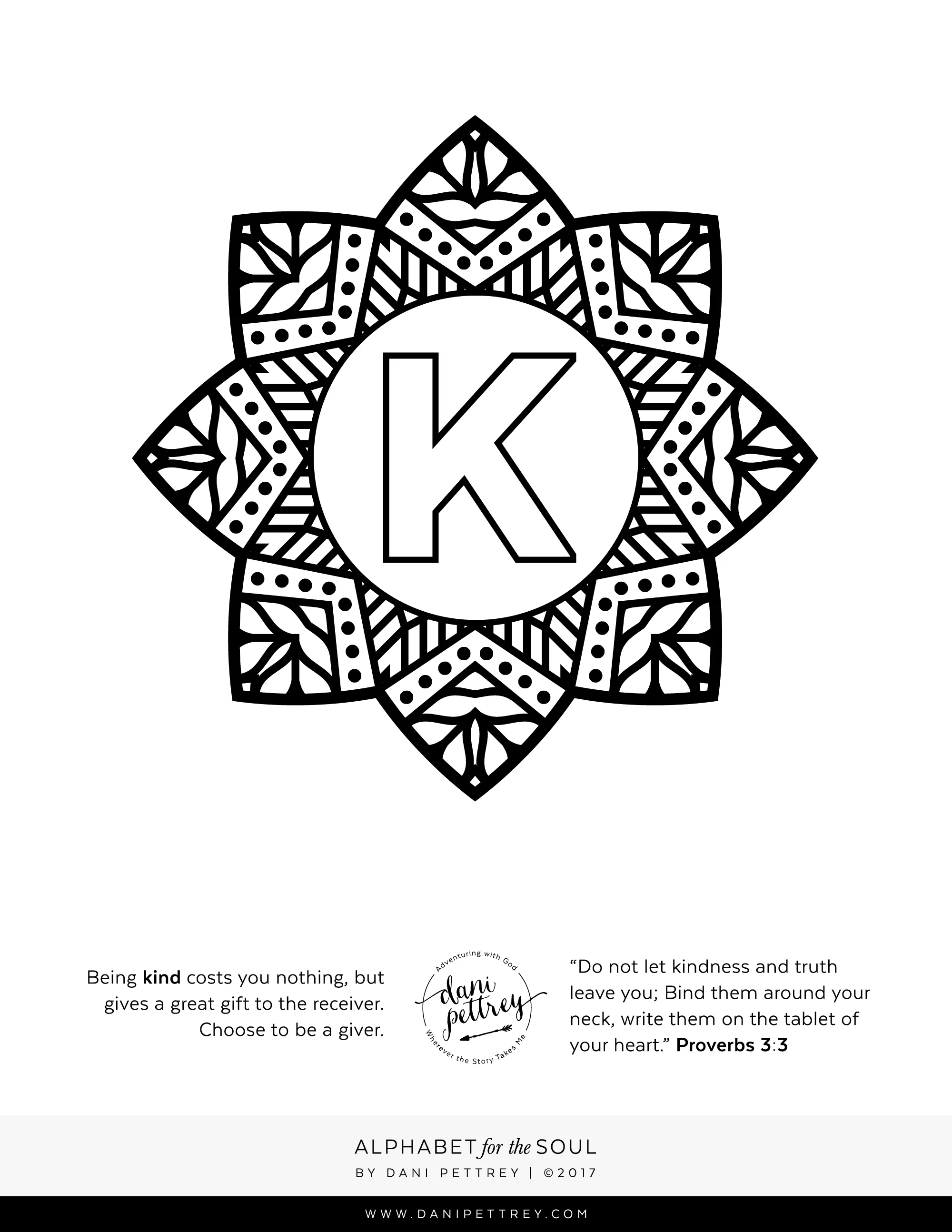 Alphabet for the Soul-K is for Kind - Dani Pettrey