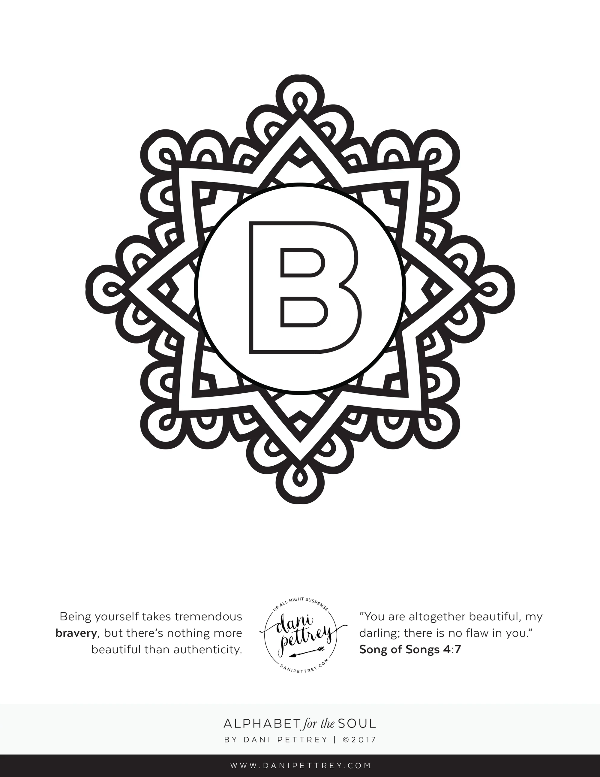 Alphabet for the Soul — Dani Pettrey