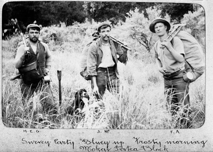 Walking with an Anzac — Map of Girdlestone's Track, WW100NZ