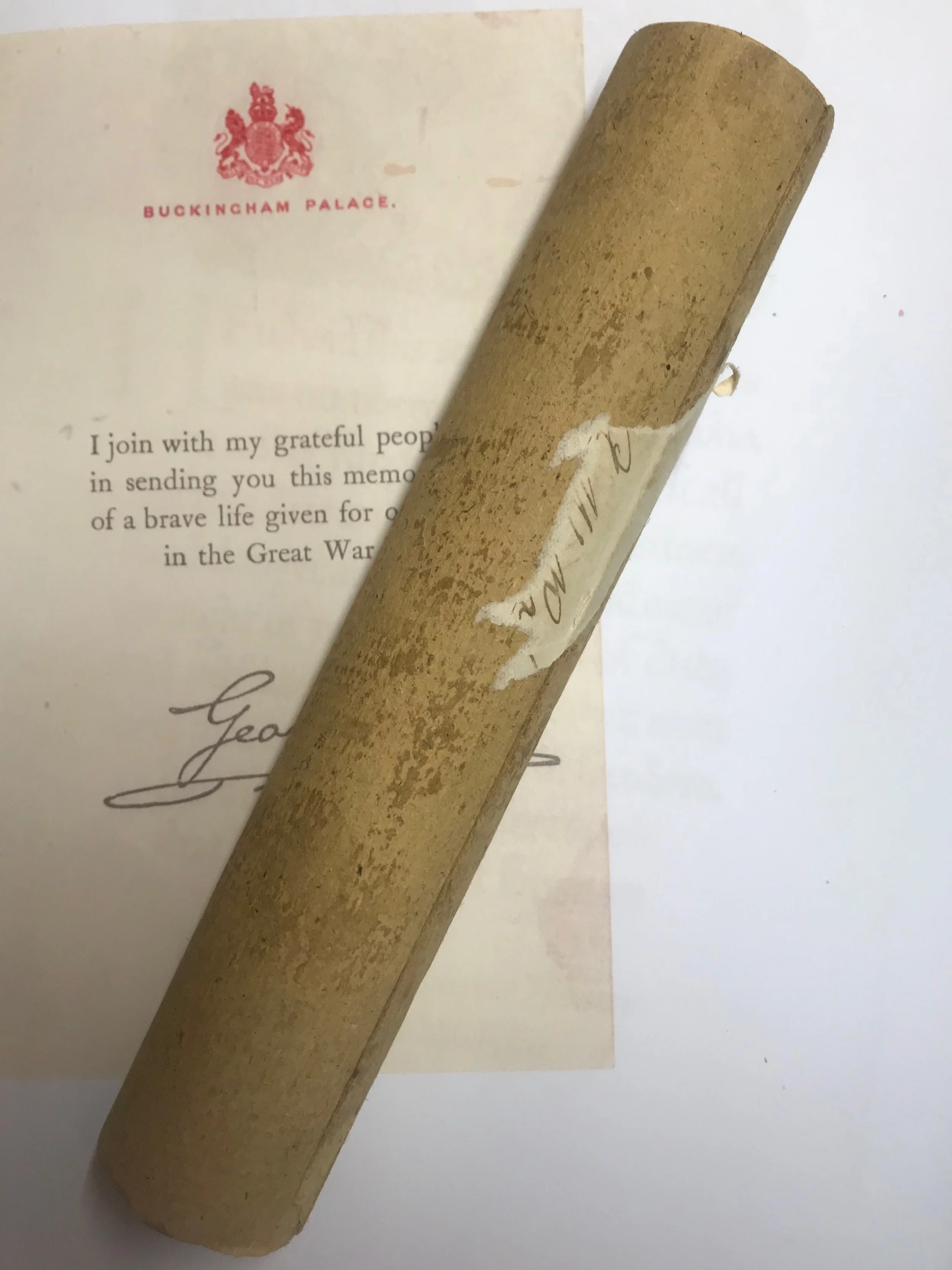 Walking with an Anzac — Alex Robertson Scroll, WW100NZ