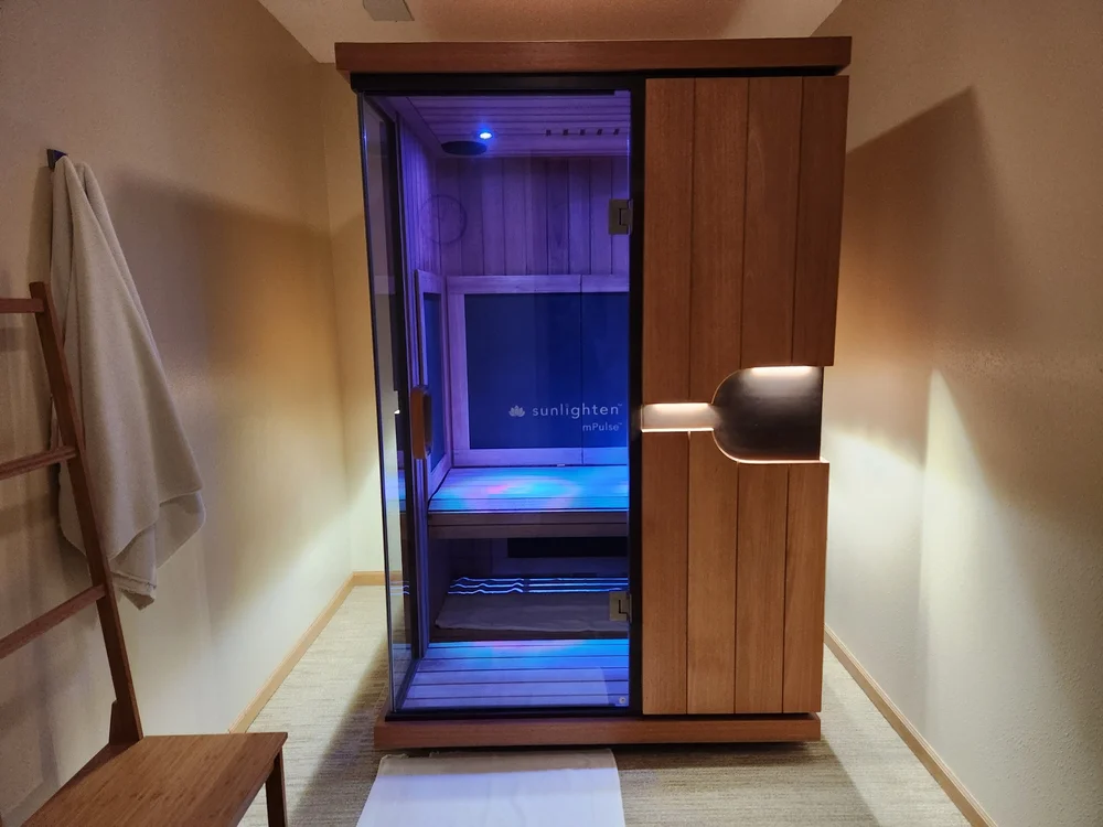 infrared sauna — Iowa Recovery Room