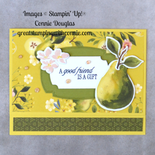 More Perfectly Pears for Mystery Stamping — Great Stamping with Connie